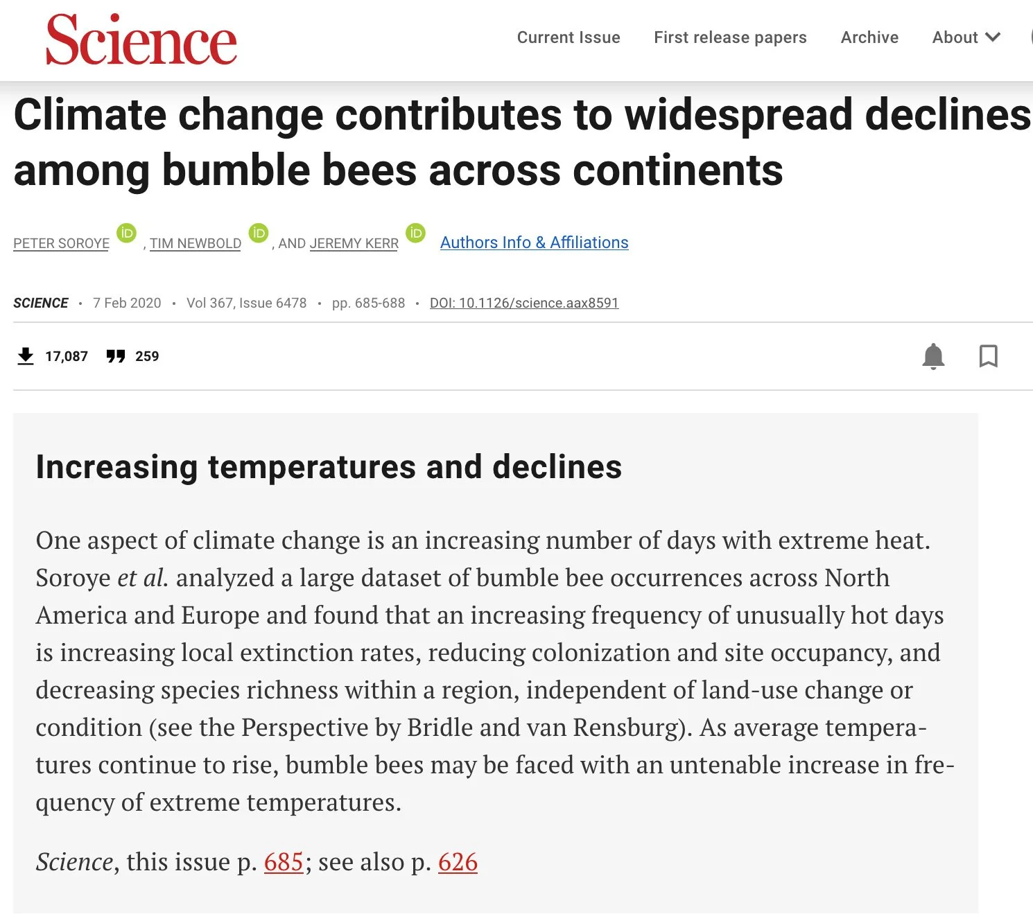 Lab Values — Macroecology & Conservation